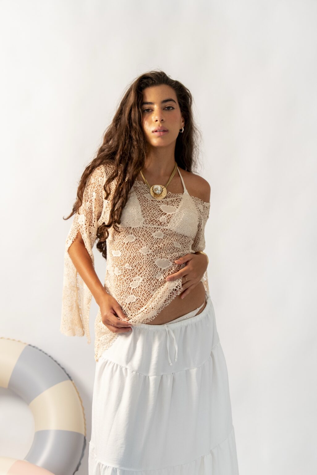 Boho mesh top – Dual